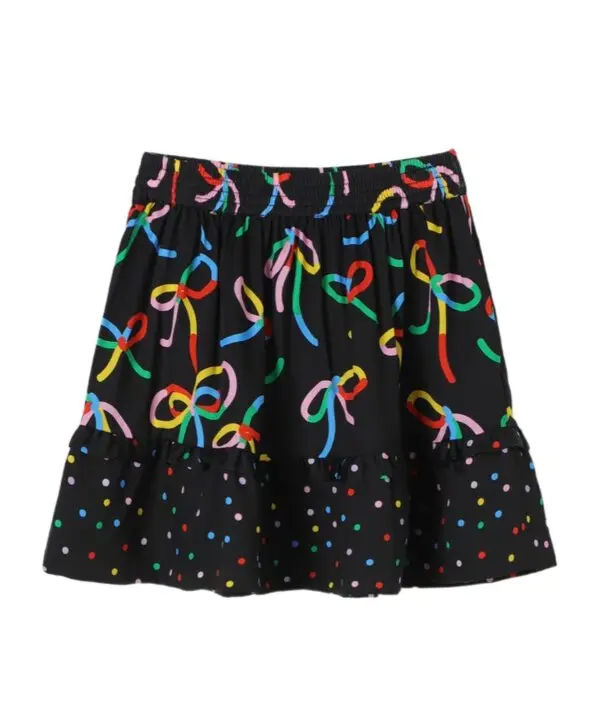 Stella McCartney Elasticated Waist Skirt With Graphic Print