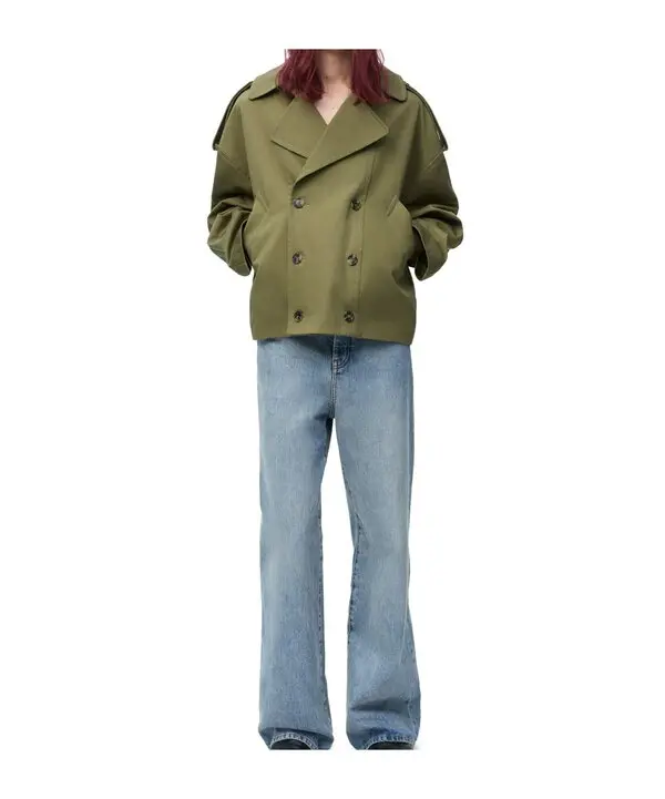 Loewe Balloon Jacket In Cotton