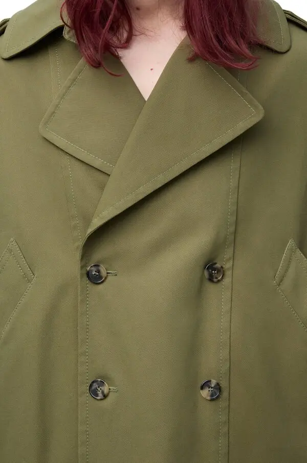 Loewe Balloon Jacket In Cotton