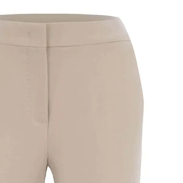 Max Mara Pegno Regular Fit Trousers - Nude