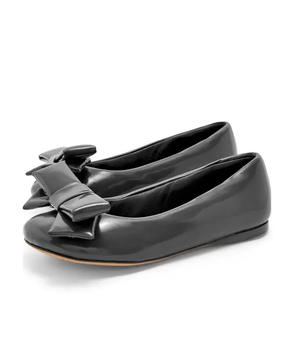 Loewe Puffy Ballerina Flats With Padded Bow Detailing