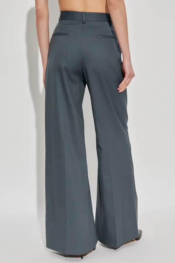 IRO PARIS Belted Wide Leg Trousers - Black
