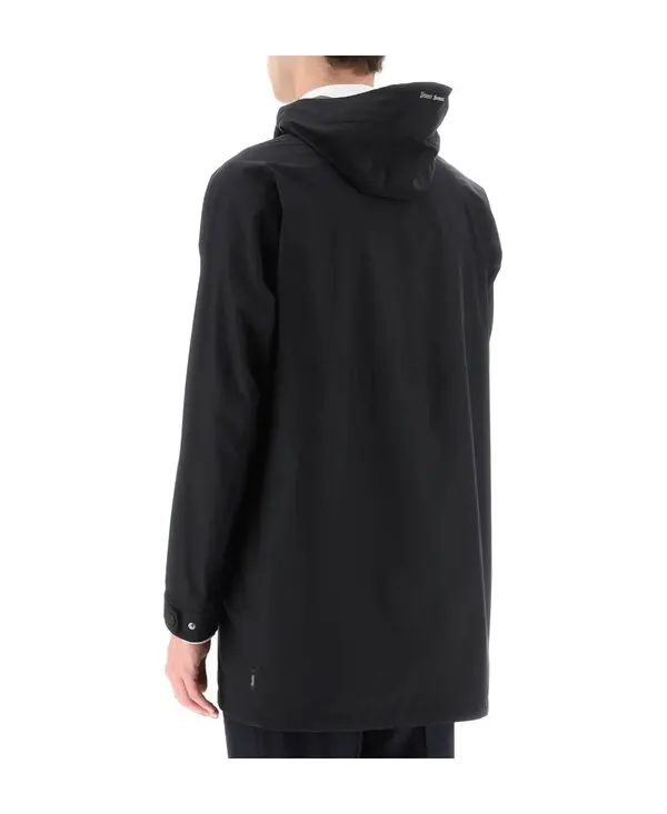 Herno Layer Hooded Parka - Black