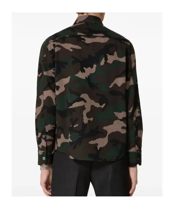 Valentino Garavani Camouflage-patterned Jacket