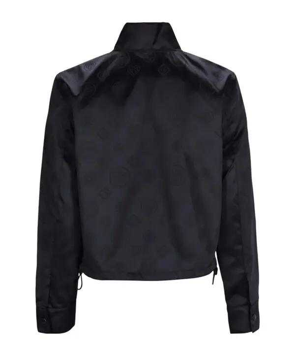 Casablanca Logo-pattern Zipped Bomber Jacket