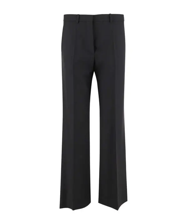 THE ROW Albereta Straight Leg Pants - Black