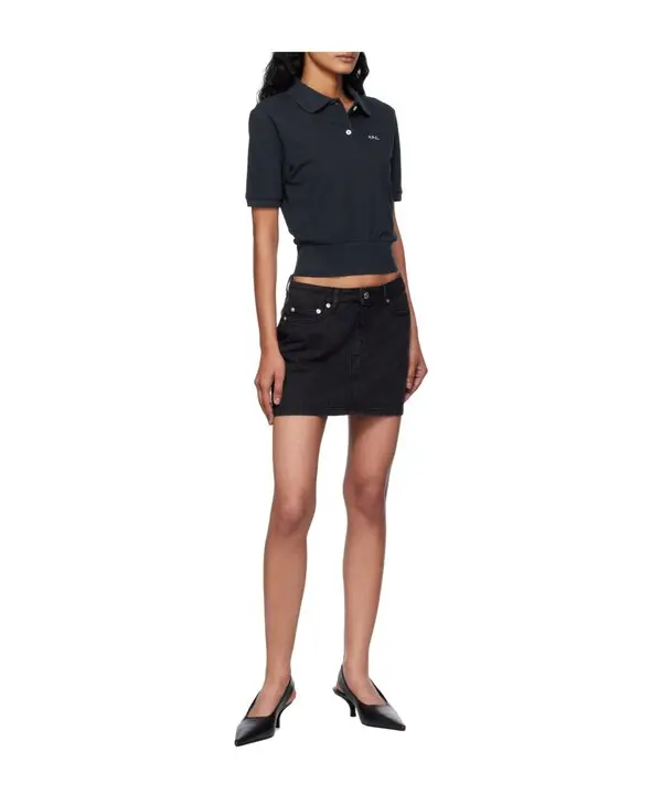 A.p.c. Short Sleeve Polo Shirt - No