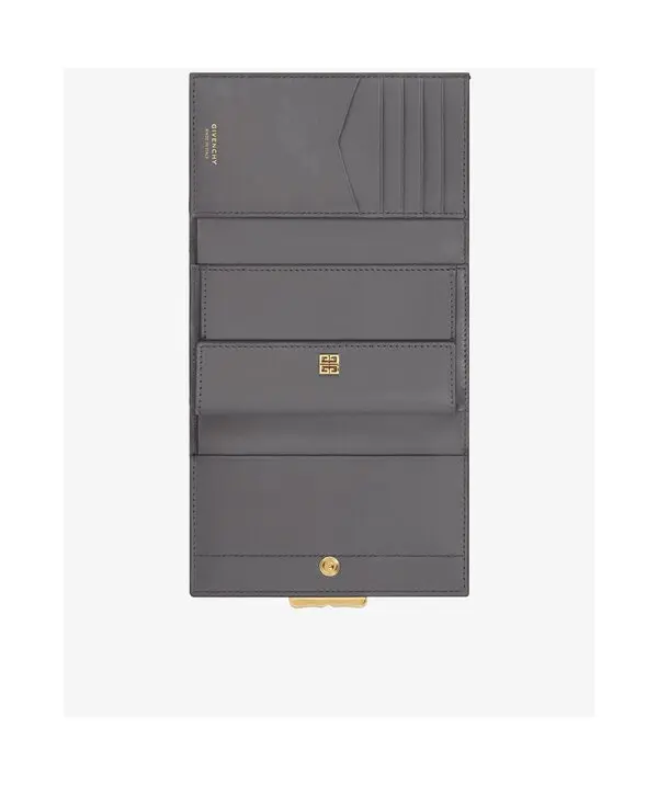 Givenchy 4g Plaque Flap Wallet