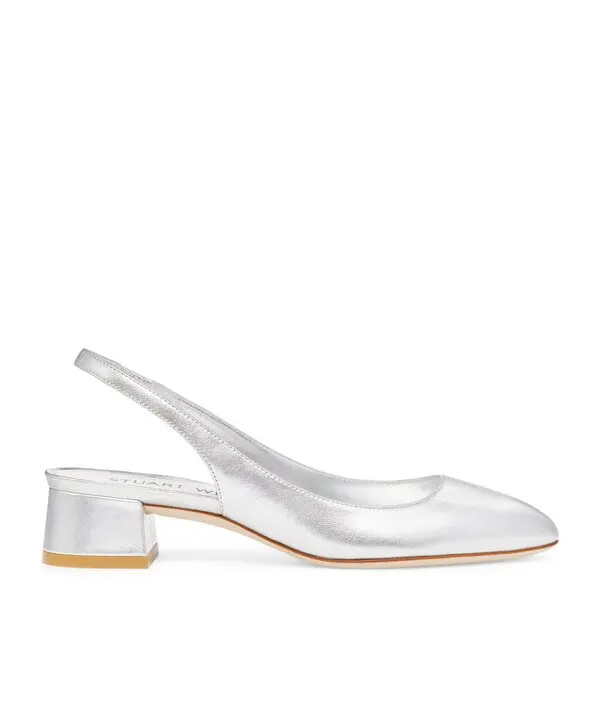 STUART WEITZMAN Vivienne 35mm Pumps - White