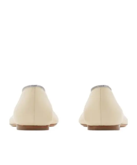 Burberry Sadler Zip Round-toe Ballerina