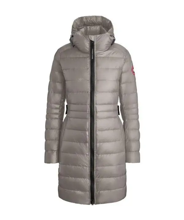 Canada Goose Cypress Hooded Down Coat - Stone Gray