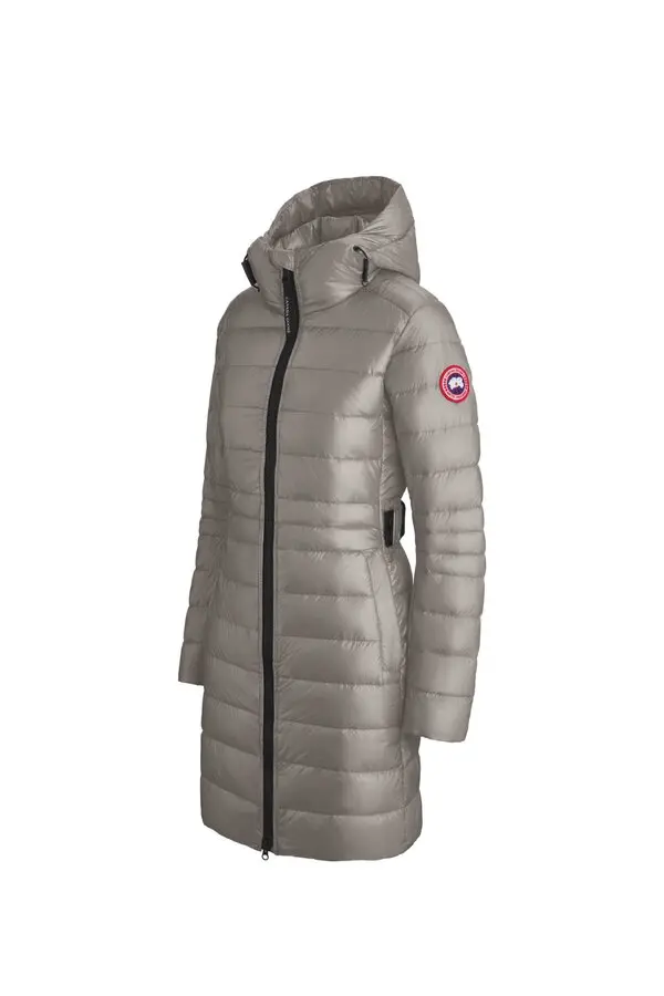 Canada Goose Cypress Hooded Down Coat - Stone Gray