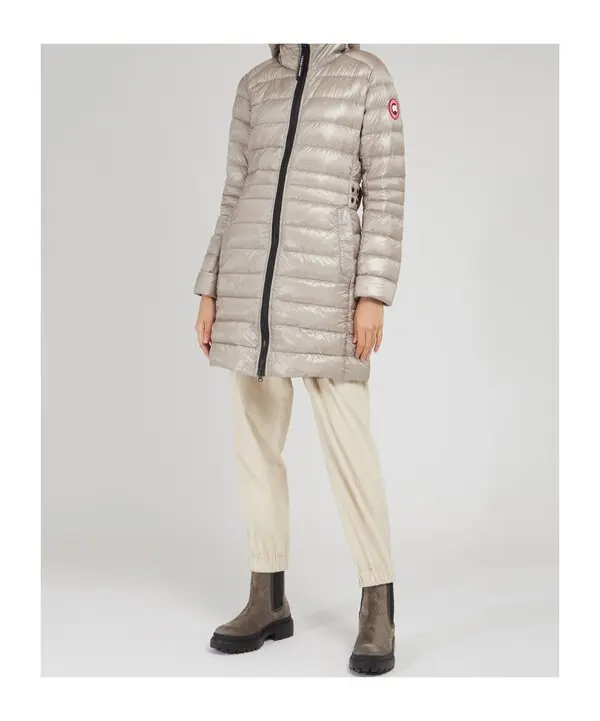 Canada Goose Cypress Hooded Down Coat - Stone Gray