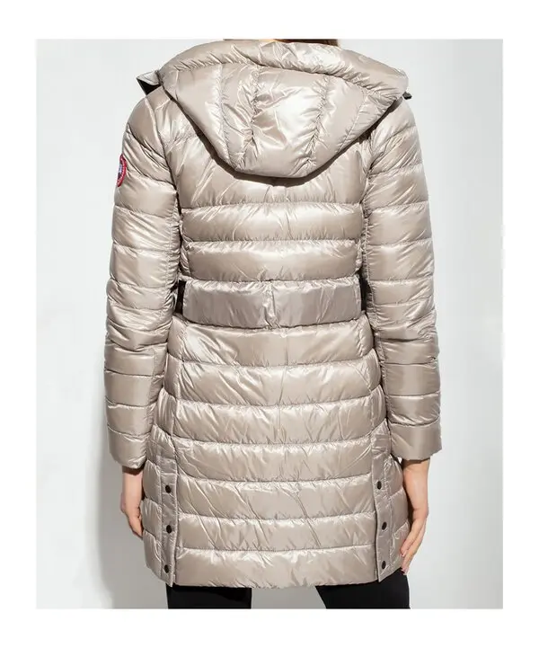 Canada Goose Cypress Hooded Down Coat - Stone Gray
