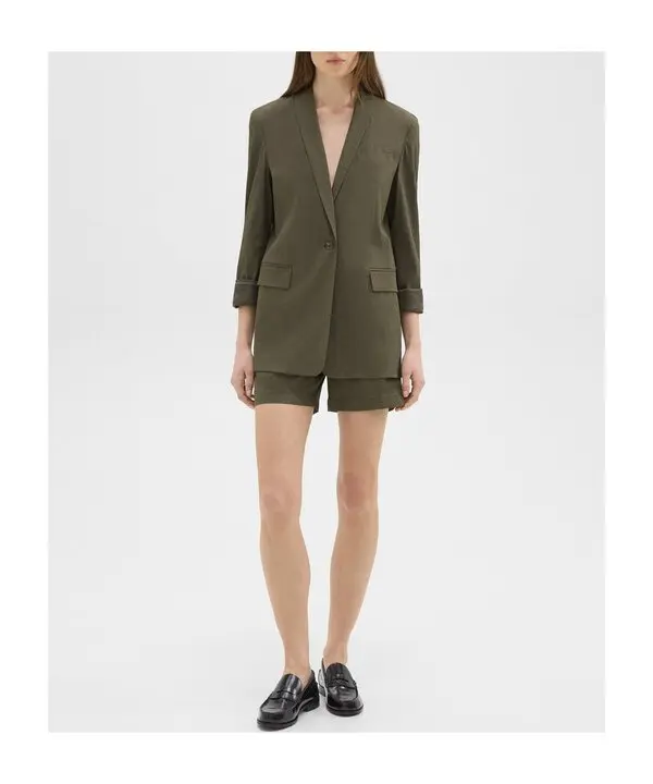 Theory Single-button Lapel Jacket
