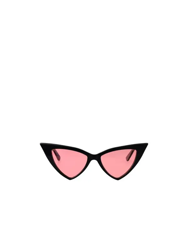 Alexander McQueen Cat Eye Frame Sunglasses - Black