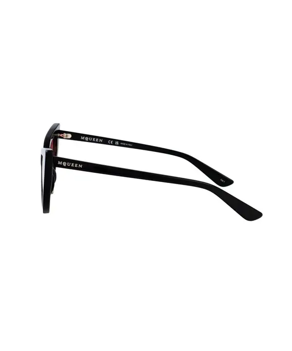 Alexander McQueen Cat Eye Frame Sunglasses - Black