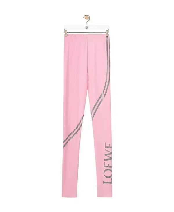 Loewe Leggings In Polyamide And Elastane - Pink