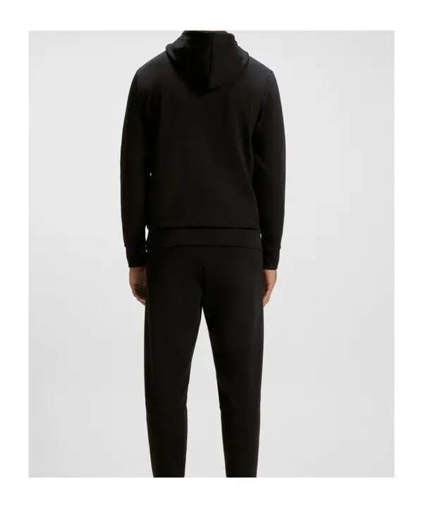 Hugo Boss Boss Logo Drawstring Hoodie - Black