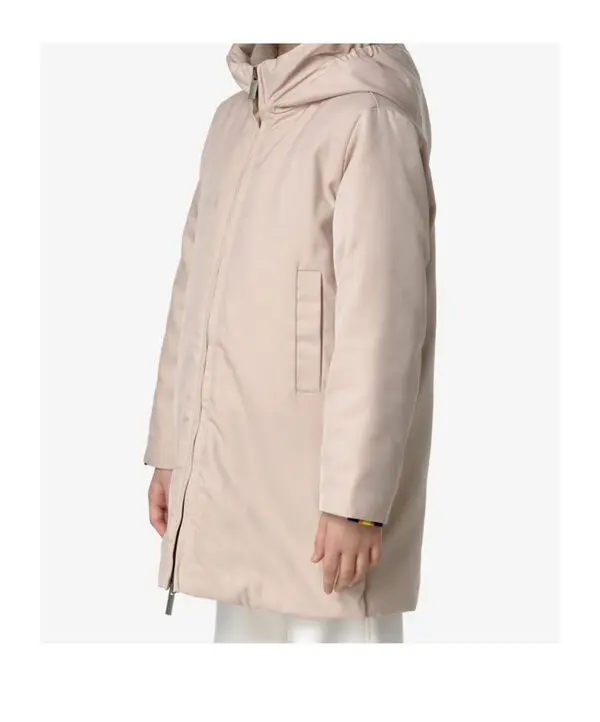 K-WAY Long-sleeved Hooded Casual Jacket - Nude