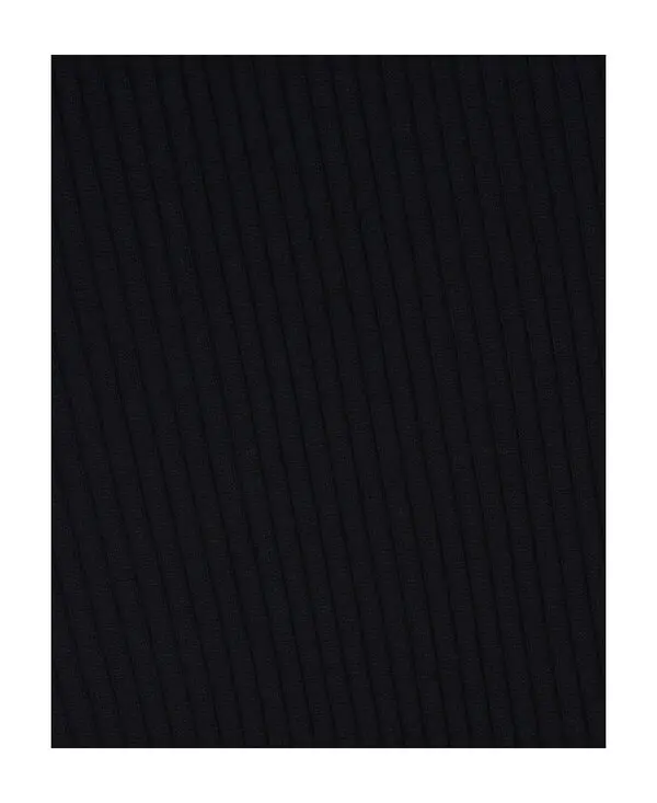Chloé Long Sleeved Ribbed Maxi Dress