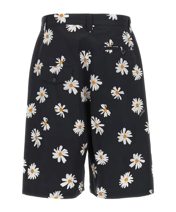 Moschino Floral Print Knee Length Shorts