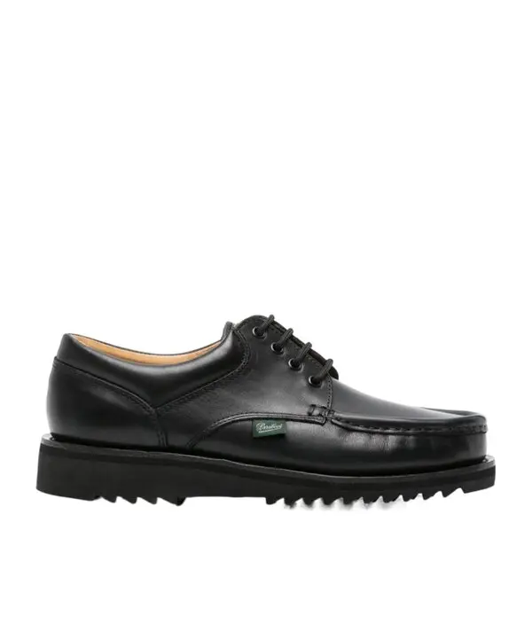 Paraboot Thiers Patent Leather Boat Shoes