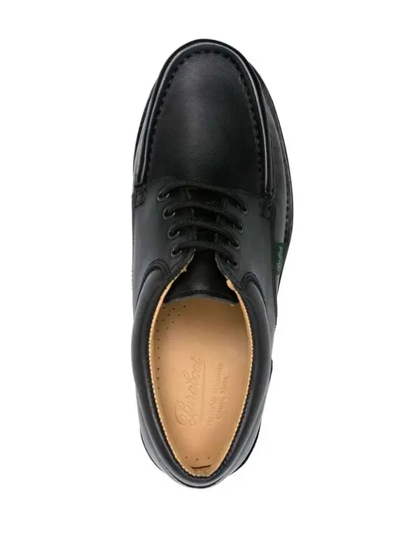 Paraboot Thiers Patent Leather Boat Shoes