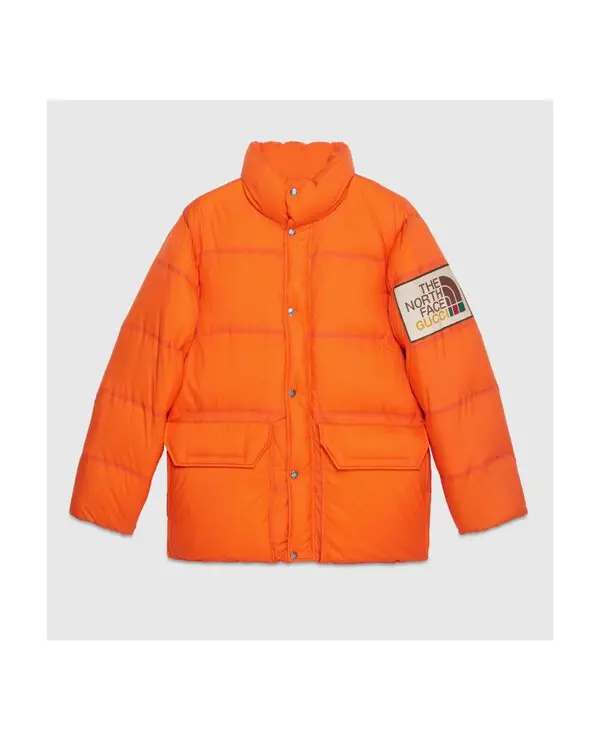 Gucci The North Face X Down Jacket - Orange