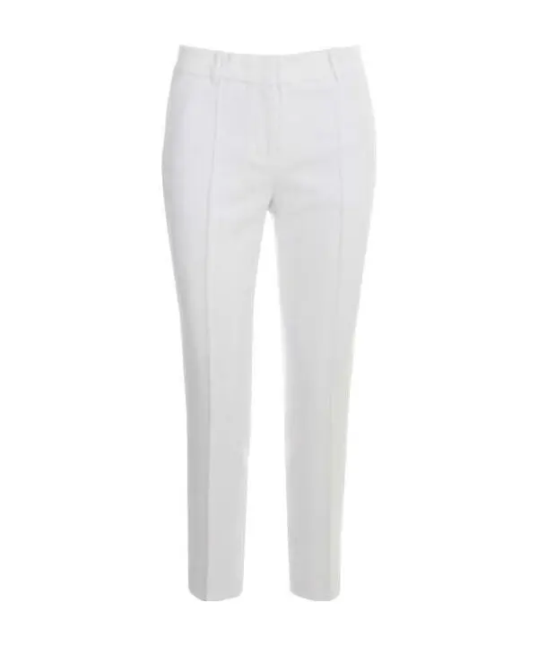 Michael Kors Tailored Slim Fit Pants - White