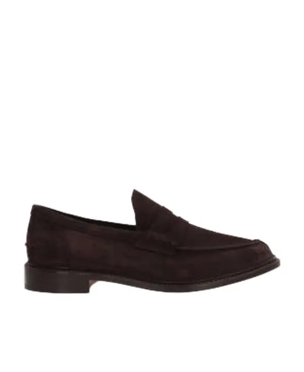 TRICKER'S Adam Suede Loafers - Black