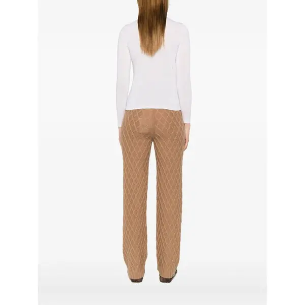 Max Mara Saluto Turtleneck Long-sleeved Jumper - White