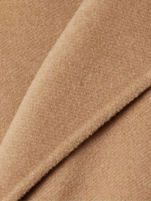 Khaite Rothen Belted Coat - Camel