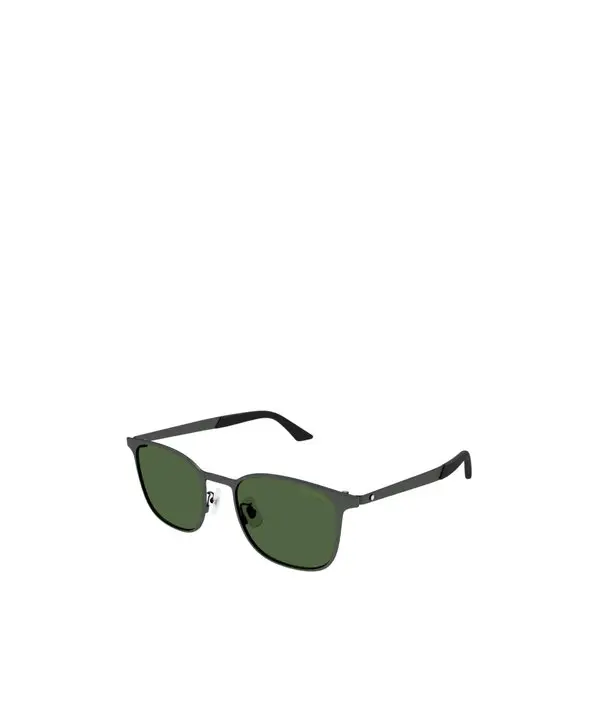 Montblanc Eyewear Square Frame Sunglasses - Green