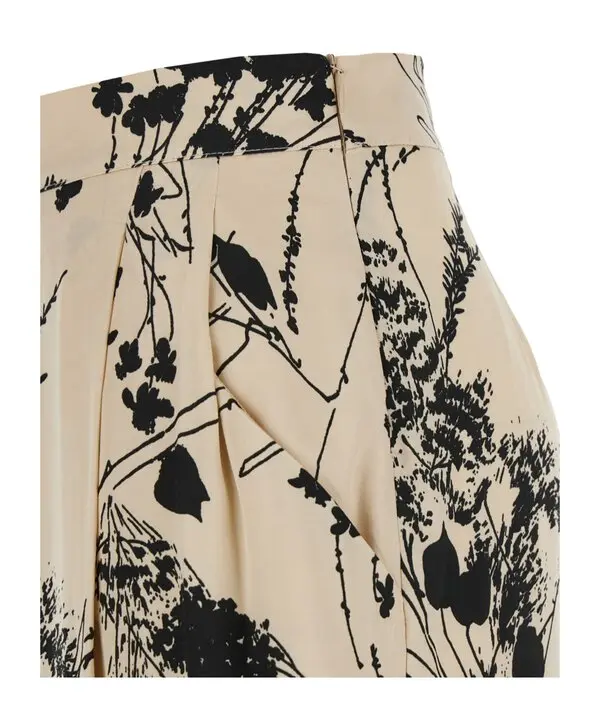 SEMICOUTURE Printed Wide Leg Pants