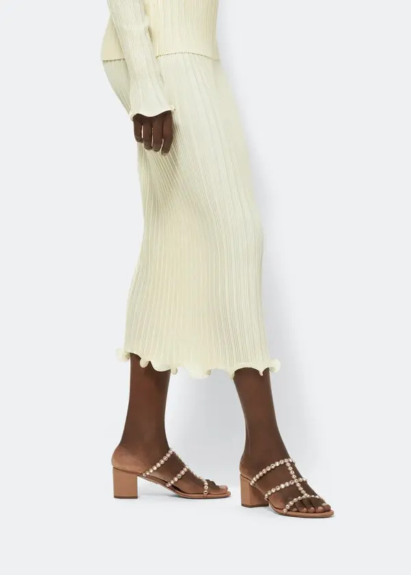 AQUAZZURA 55mm Crystal-embellished Open-toe Sandals