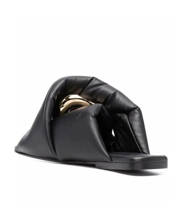 J.W.ANDERSON Chain Detailed Slip On Sandals