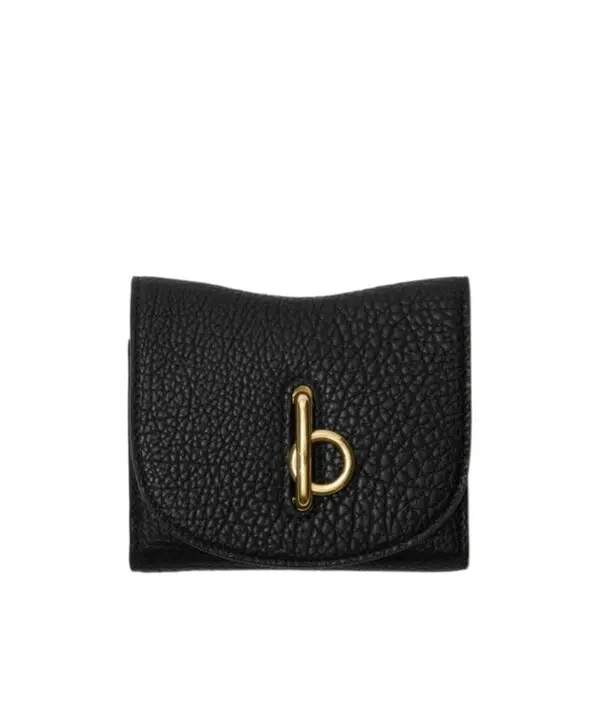 Burberry Rocking Horse Folded Wallet - Black