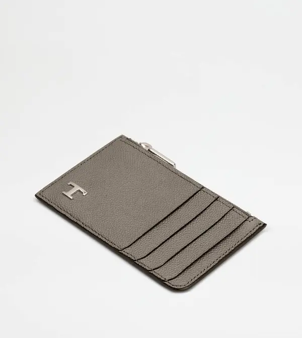 TOD'S Logo-plaque Zip-fastening Cardholder