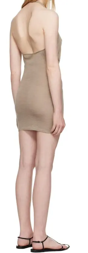 AYA MUSE Translucent Knitted Dress
