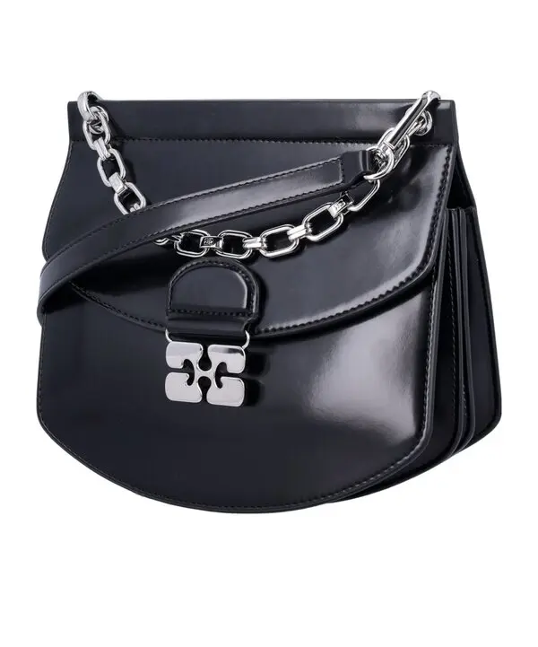 GANNI Small Box Chain Bag
