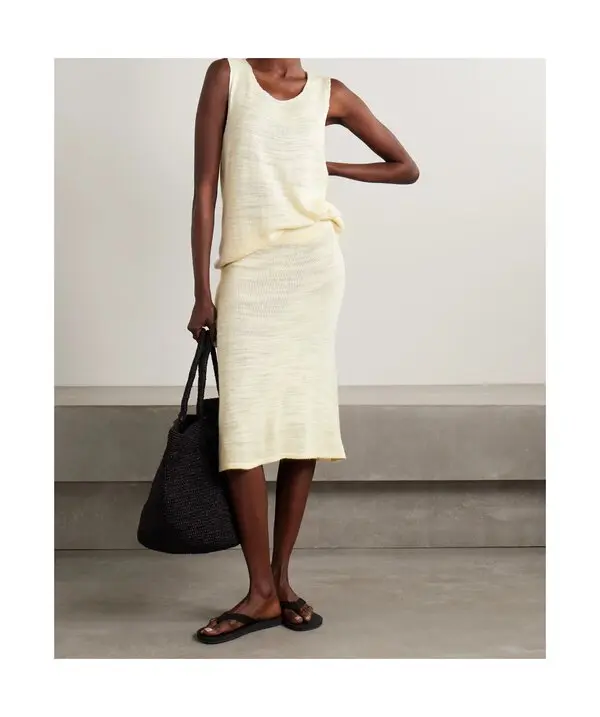 THE ROW Jesto Midi Skirt