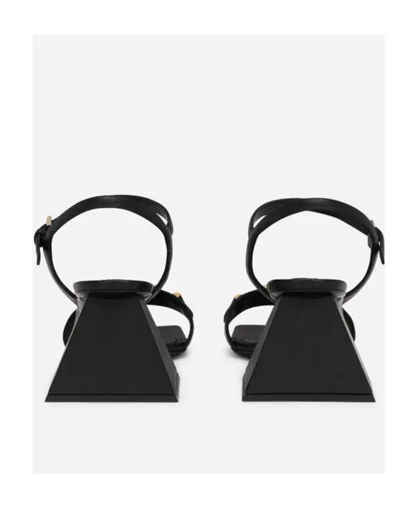 Dolce & Gabbana Logo Detail Open-toe Sandals
