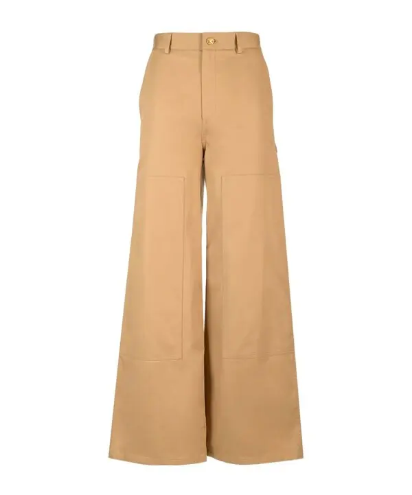 Celine Wide-leg Trousers With Belt Loops - No