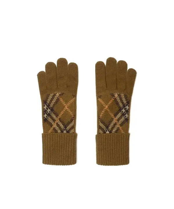 Burberry Checked Gloves - Shrew