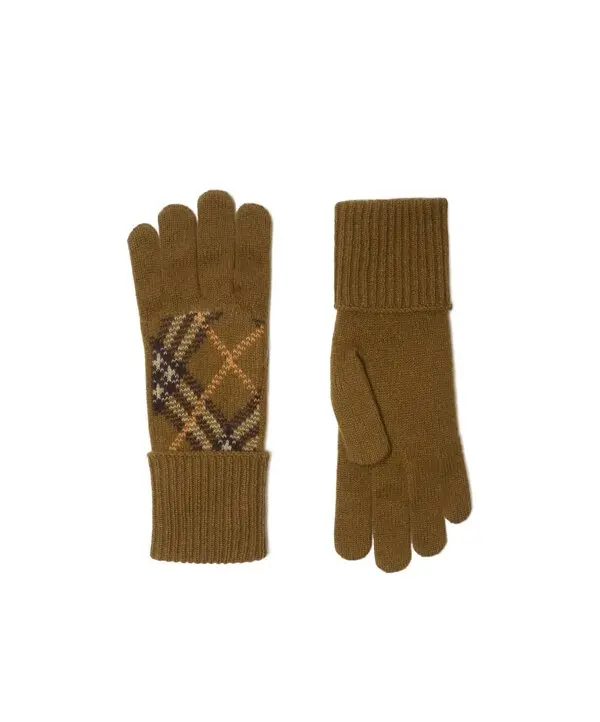 Burberry Checked Gloves