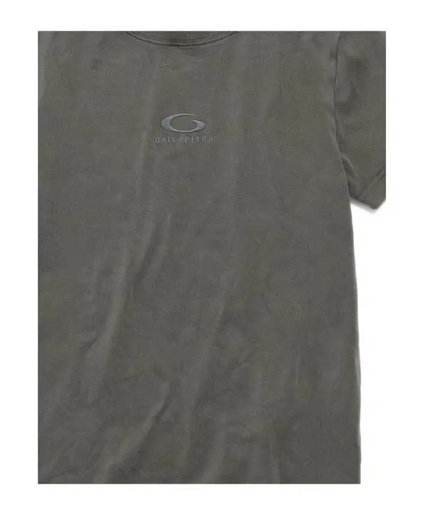 Balenciaga Loop Sports Icon Fitted T-shirt - Grey