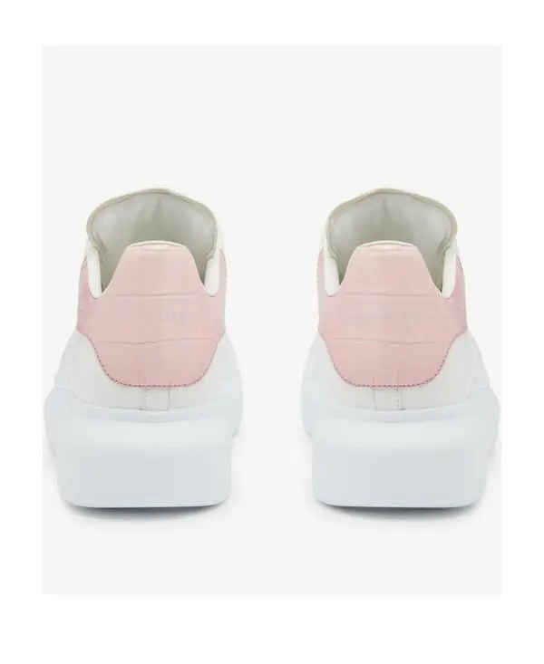 Alexander McQueen Oversized Lace-up Sneakers - White