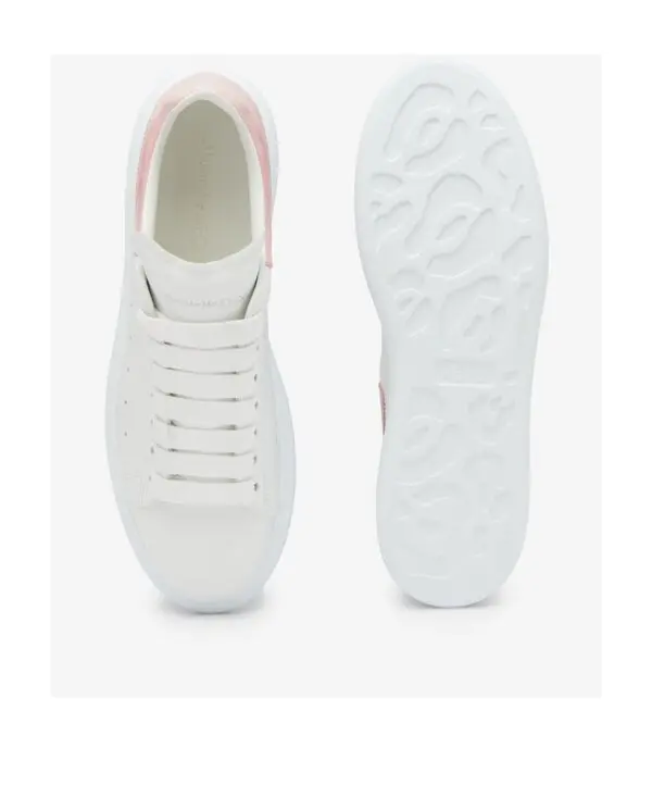 Alexander McQueen Oversized Lace-up Sneakers - White