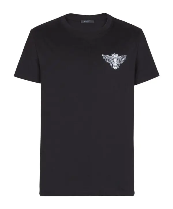 Balmain T-shirt With Wings Print